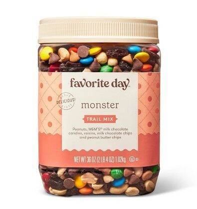 Favorite Day Monster Trail Mix เฟเวอริท เดย์ มอนส์เตอร์ เทล มิกซ์ ถั่ว ...
