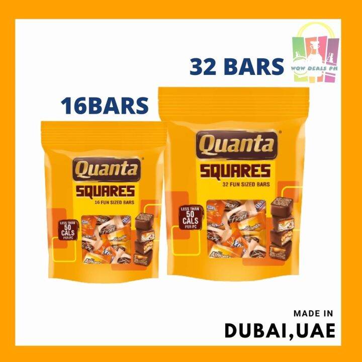 Quanta Squares 32 Fun Sized Bars | Lazada PH