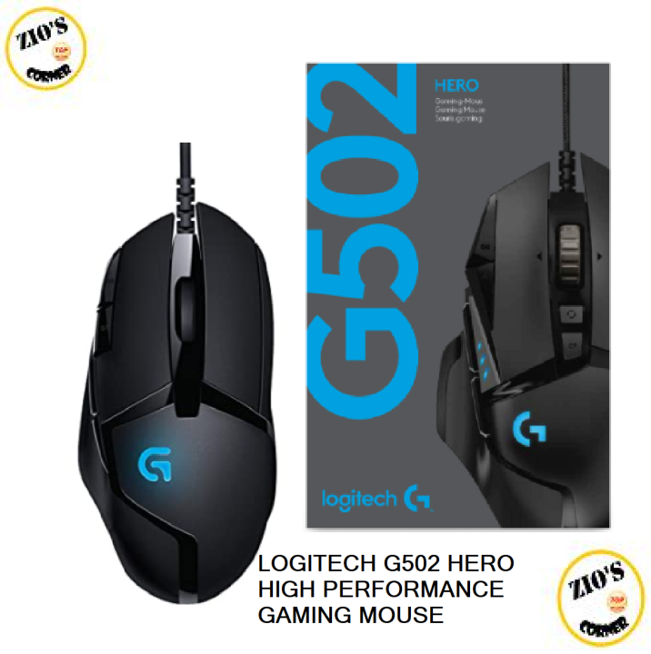 LOGITECH G502 HERO HIGH PERFORMANCE GAMING MOUSE | Lazada PH