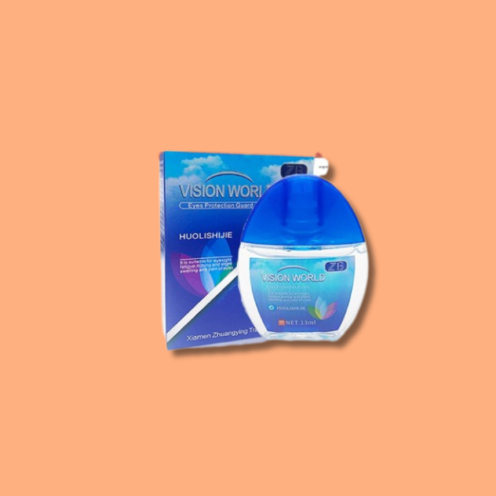ZB Vision World Eye Drop Relieves Red Eyes Discomfort Blurred Vision ...