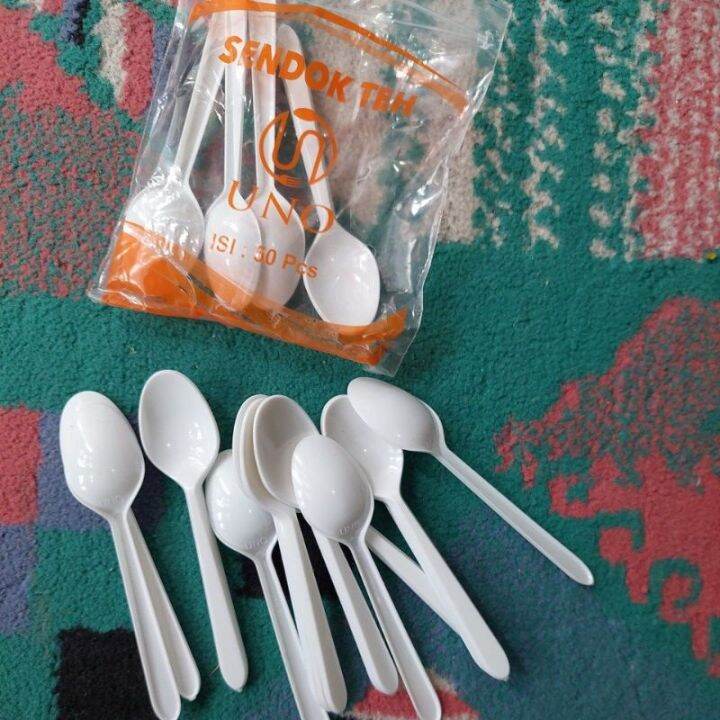 sendok teh victory/uno/kcs/tiptop isi 100pcs/pak. | Lazada Indonesia