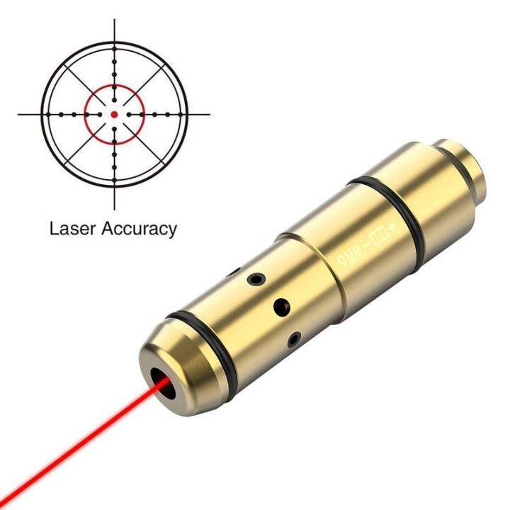 9mm Laser Training Bullet Laser Bullet Tactical Red Dot Laser Trainer ...