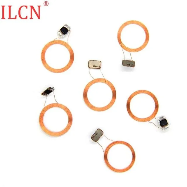 S50 1K IC 13.56MHz FM11 RF08 MF F08 Key Fob Ring RFID NFC Tags Circular ...