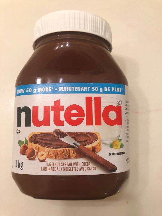NUTELLA 1KG SPREAD**Made in Canada** exp 01Nov2023 | Lazada PH