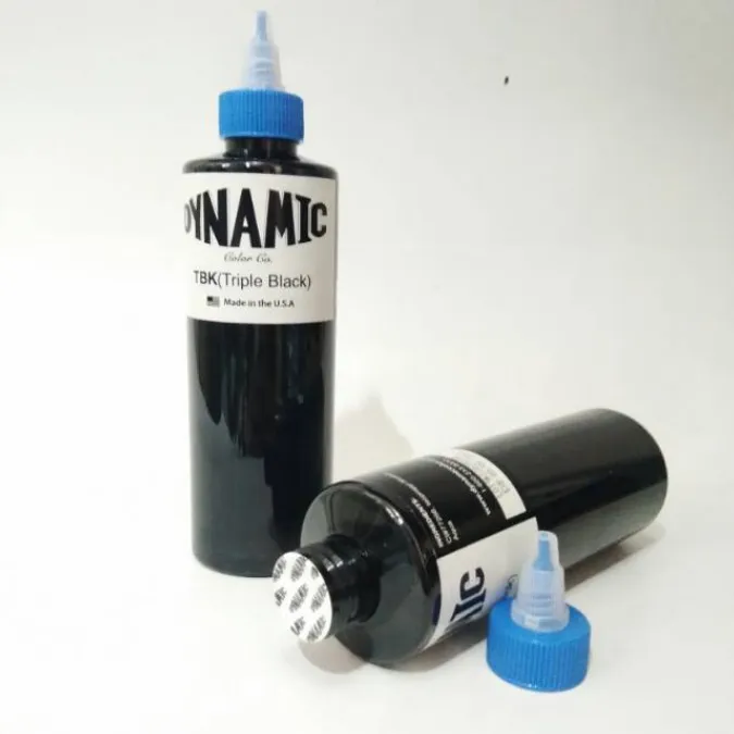 Tinta Tattoo Dynamic TBK / Triple Black Original USA 5ml | Lazada Indonesia