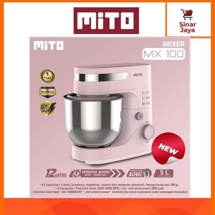 MITO MX 100 Standing Mixer Kapasitas 5 Liter | Lazada Indonesia