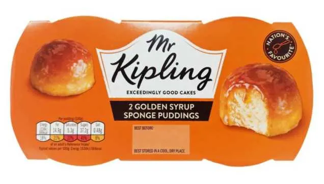 Mr Kipling 2 Golden Syrup Sponge Puddings (2 x 95g) | Lazada.co.th
