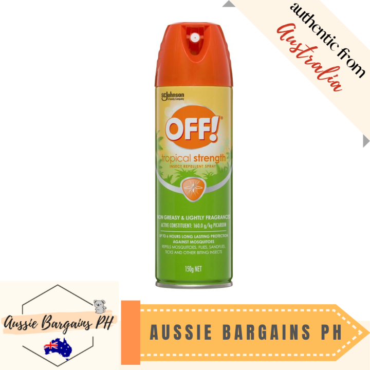 Off! Tropical Strength Insect Repellent Spray 150g | Lazada PH