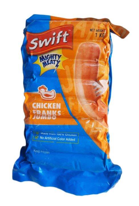 Swift Mighty Meaty Chicken Franks Jumbo 1kg | Lazada PH