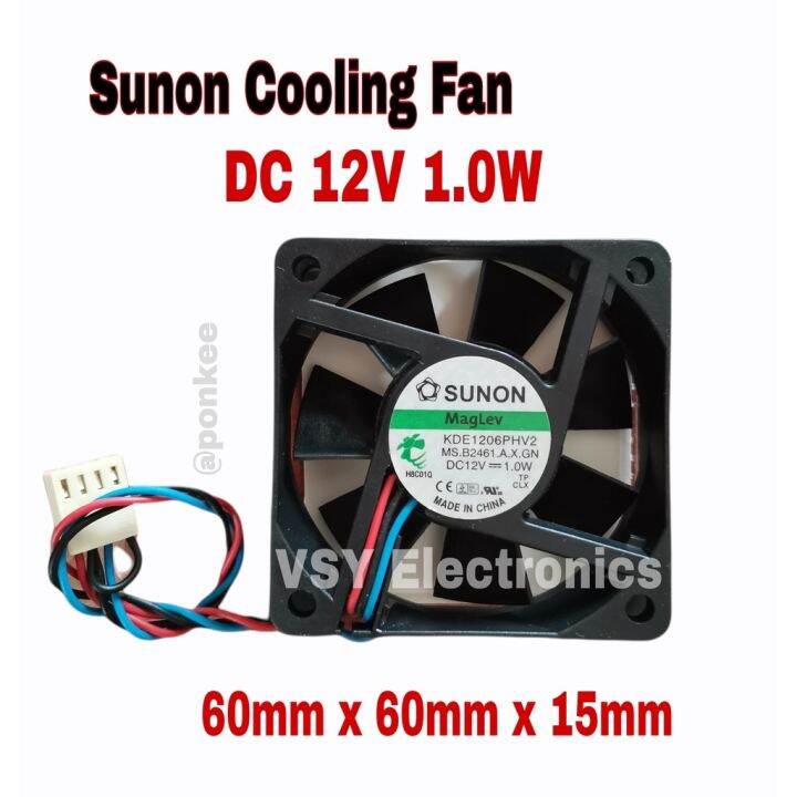 hongtong19900317 Original Sunon Maglev Slim Cooling Fan Blower Exhaust ...