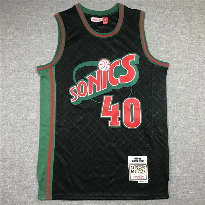 2022 New Original 【3 แบบ】เสื้อกีฬาบาสเก็ตบอล Nba Seattle Super Sonics ...