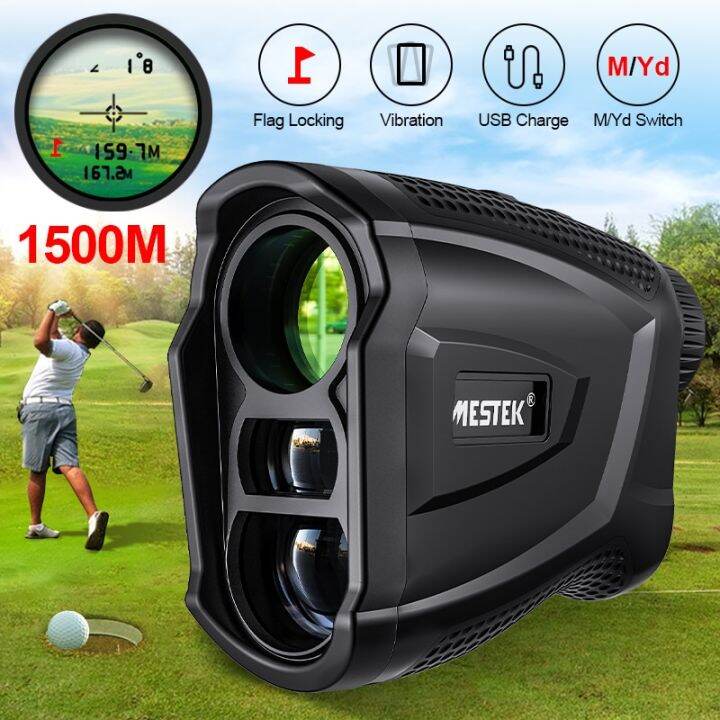 Laser Rangefinder For Hunting 1200M 600M Golf Range Finder With Flag-Lock Slope Pin Laser ...
