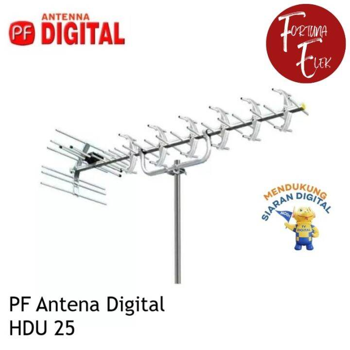 PF Digital HD / HDU 25 - Antena TV luar Digital Model Panjang Terbaik | Lazada Indonesia