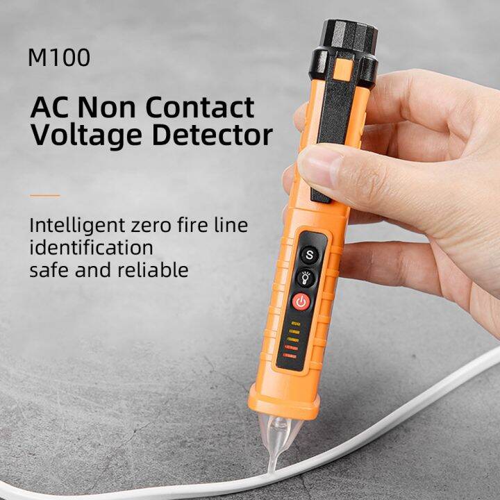 AC12- 1000V Voltmeter Non-contact induction test pencil Voltage Probe ...