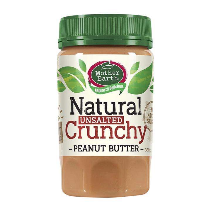 Mother Earth Peanut Butter Unsalted Crunchy - by Optimo Foods | Lazada ...