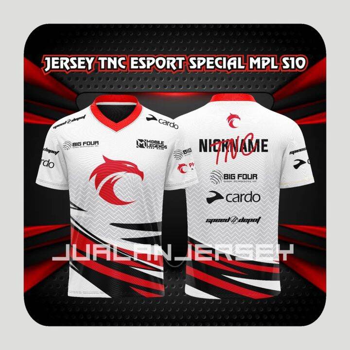 Tnc Jersey Ml Jersey TNC PRO ESPORT MPL S10 FREE Quest NICKNAME | Lazada PH