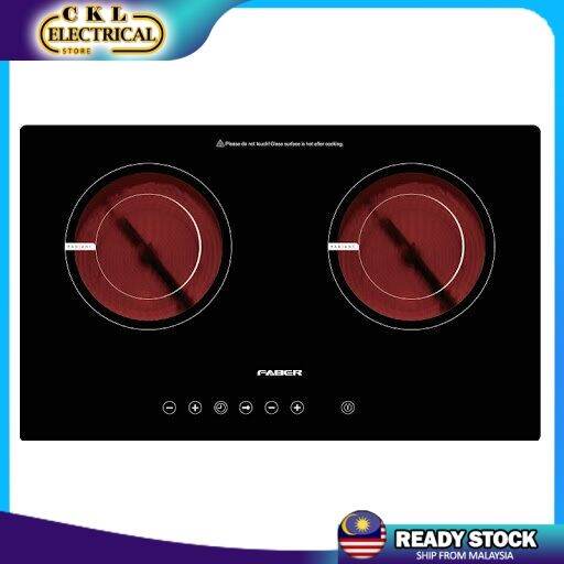 Faber Italia FCH3C Built-in Double Electric Ceramic Cooker Hob FCH 3C ...