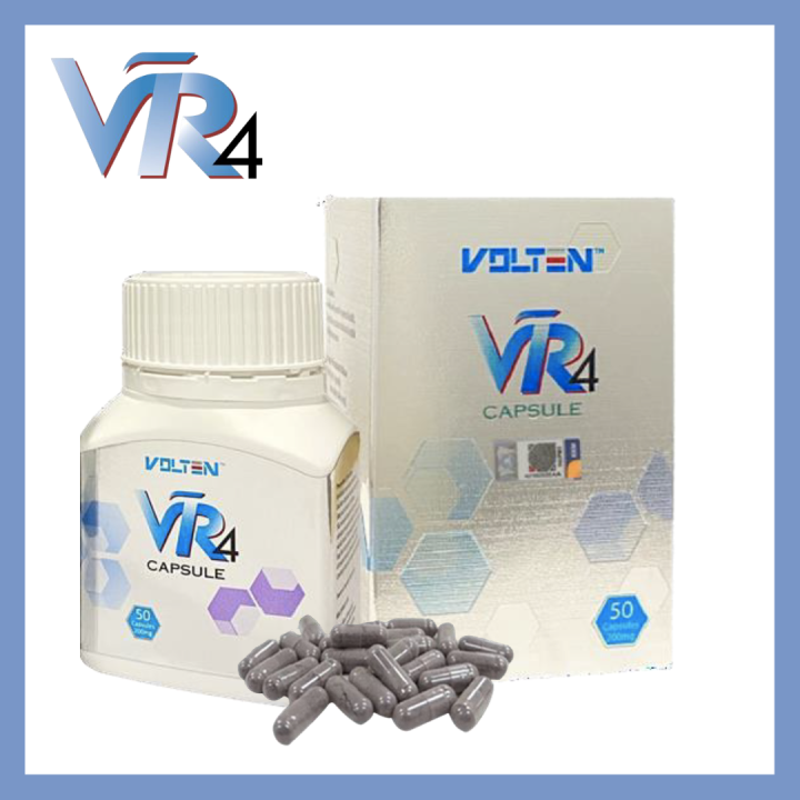 HALAL 100% Original Volten VR4 Capsule Black Ginger Halia Hitam Veggie ...