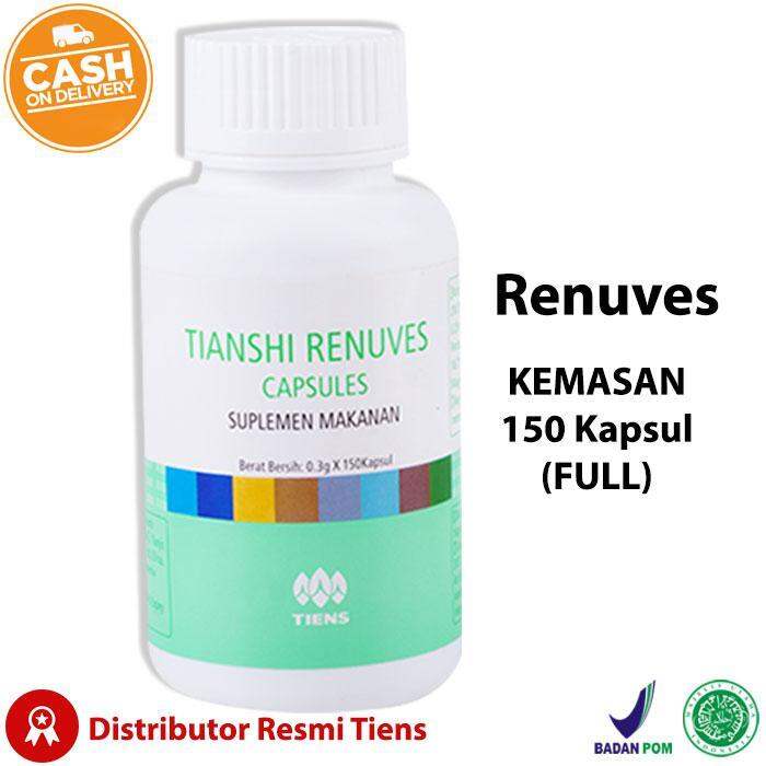 renuves full 150 kapsul ori tiens by Tiens Herbal Putral / untuk paru ...