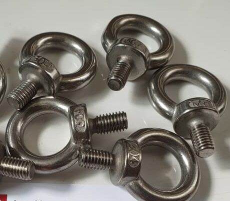 Ring drat ulir M8 SS304 Ecer stock banyak panjang drat luar kurang ...