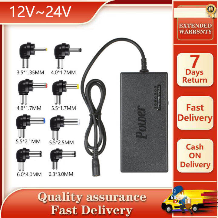 New 12V~24V 96W Universal adjustable volt laptop AC Multifunction Power ...