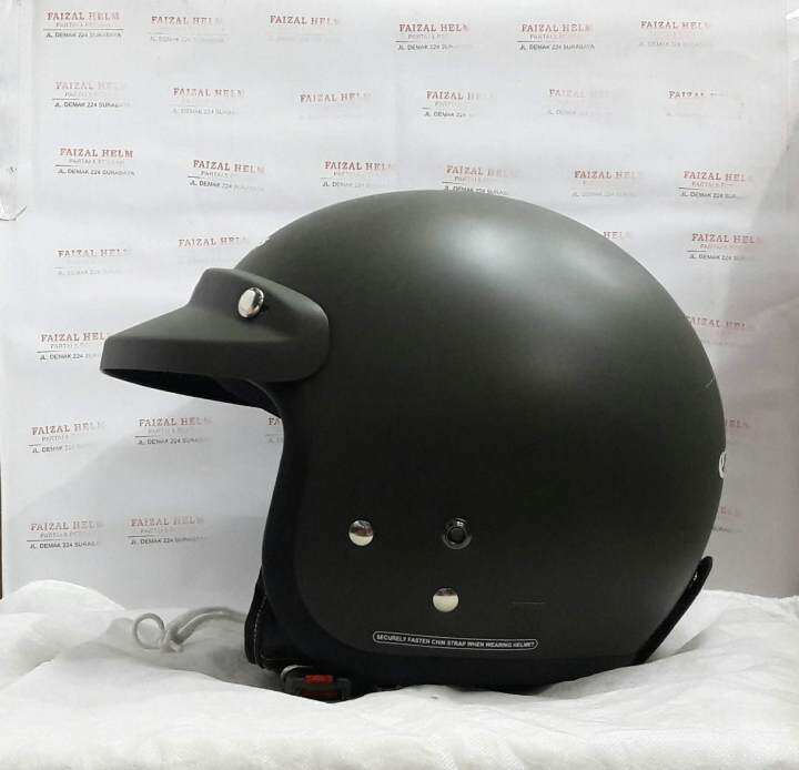 CARGLOSS CFM SOLID ANCHORE GREY DOF ORIGINAL HELMET | Lazada Indonesia