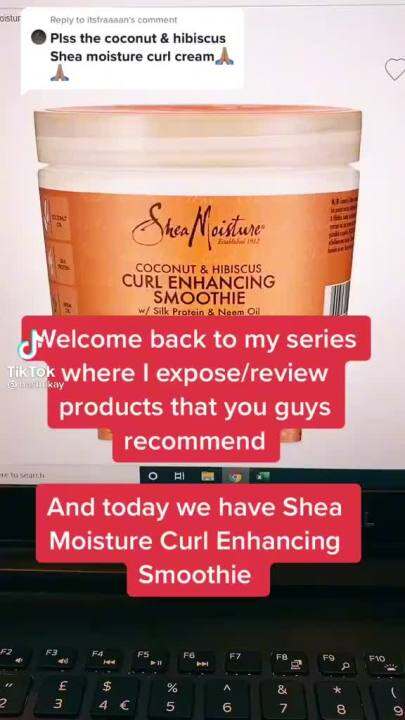 SheaMoisture Coconut & Hibiscus Curl Enhancing Smoothie 91g 340g 50g 100g REPACK | Lazada PH