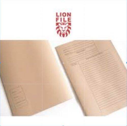 LION BROWN PAPER MINIT FILE 100'S / Fail Minit Perang LION | Lazada