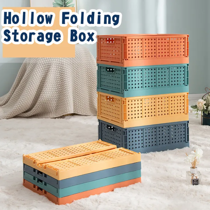 Mini Collapsible Storage Crates/Stackable Storage Container Basket ...