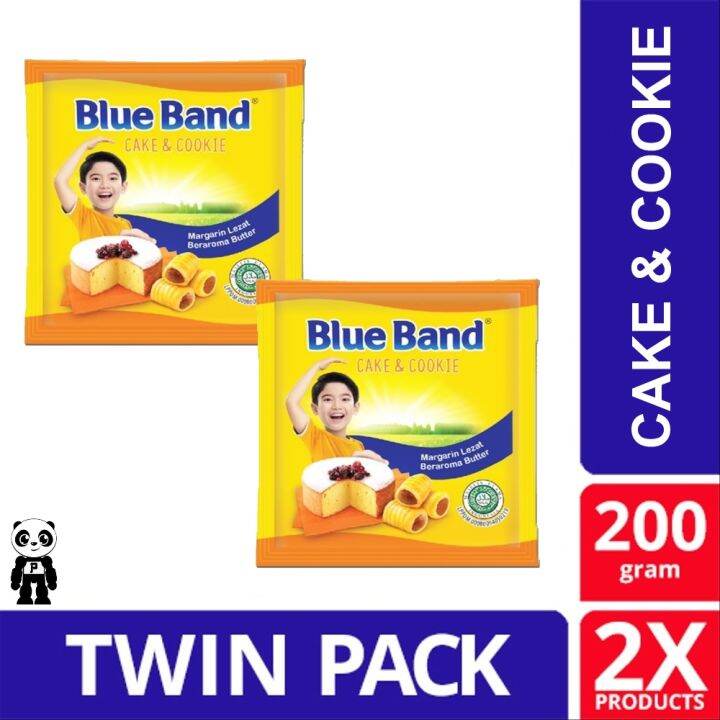 Blue Band Cake And Cookie 200g X 2Pcs Mentega Blueband | Lazada Indonesia