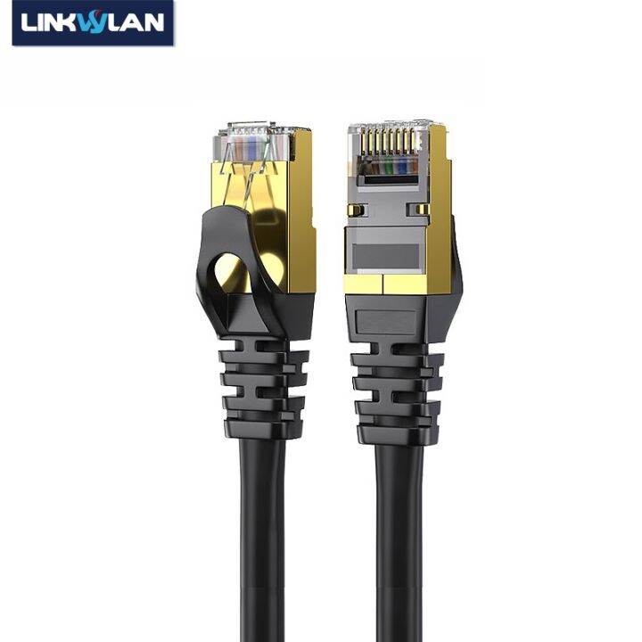 2m 3m RJ45 Cat8 Ethernet Cable Multi Cores Stranded Copper Wires ...