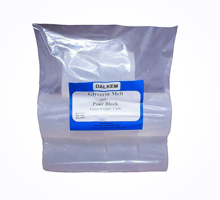 Dalkem Glycerin Melt and Pour Block for Soap Making 1 kilogram | Lazada PH