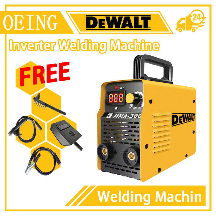 DeWALT ARC Welder MMA-300 Portable IGBT Inverter Welding Machine High Quality With Accessories ...