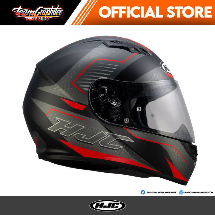 HJC CS 15 TRION MC1SF FULL FACE SINGLE VISOR | Lazada PH