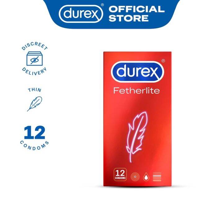 Durex Fetherlite Thinner Condoms 12s | Lazada PH