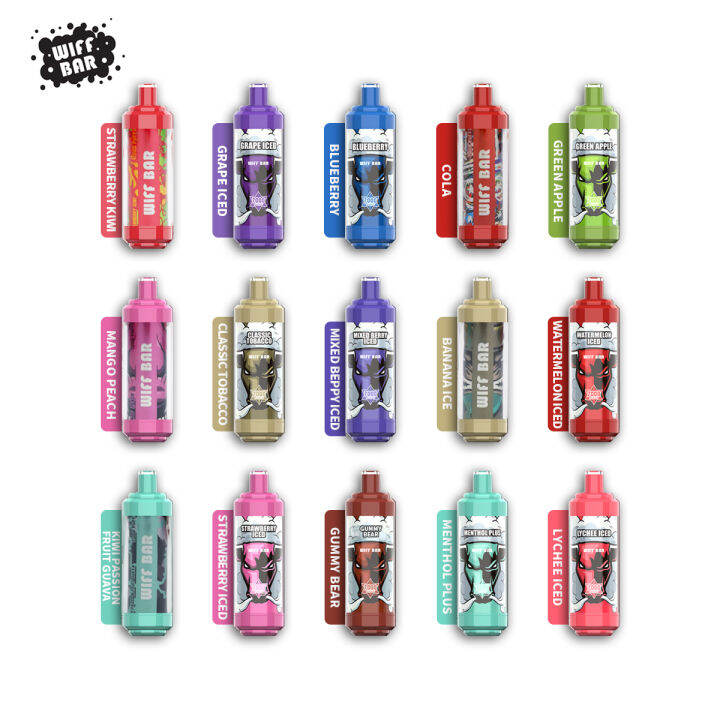 3% NIC Wiffbar 7000 PUFFS Genuine charging device Different tastes Type ...