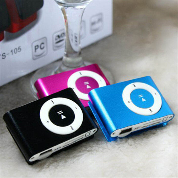New Portable MP3 Music Player Mini Sports Running Music Walkman Metal ...