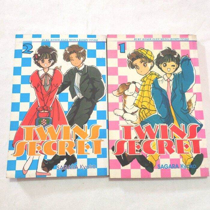 komik twins secret vol 1-2 tamat Sagara Kyoko baik original | Lazada ...