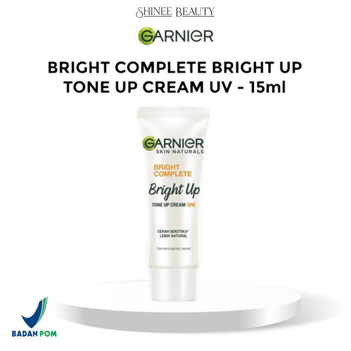 GARNIER Bright Complete Bright Up Tone Up Cream 15mL | Lazada Indonesia