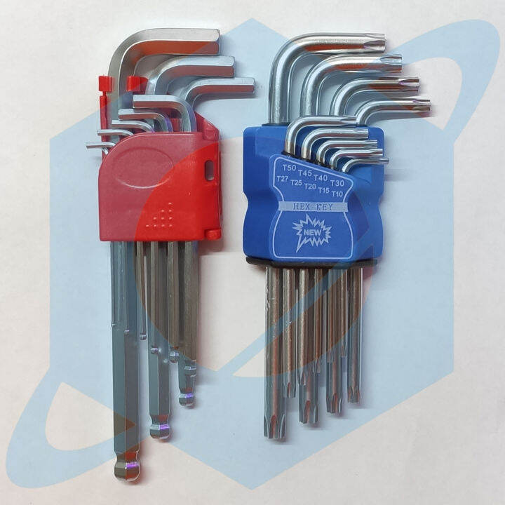 1Set 9pcs Hexagonal Allen Key Set / Flower Allen Key Set | Lazada PH