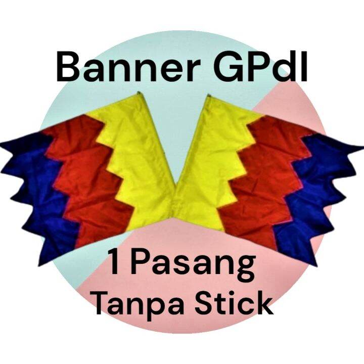 Banner Flag Bendera Baner Semapur Panji GPdI Aksesoris Nari Tari Tarian ...