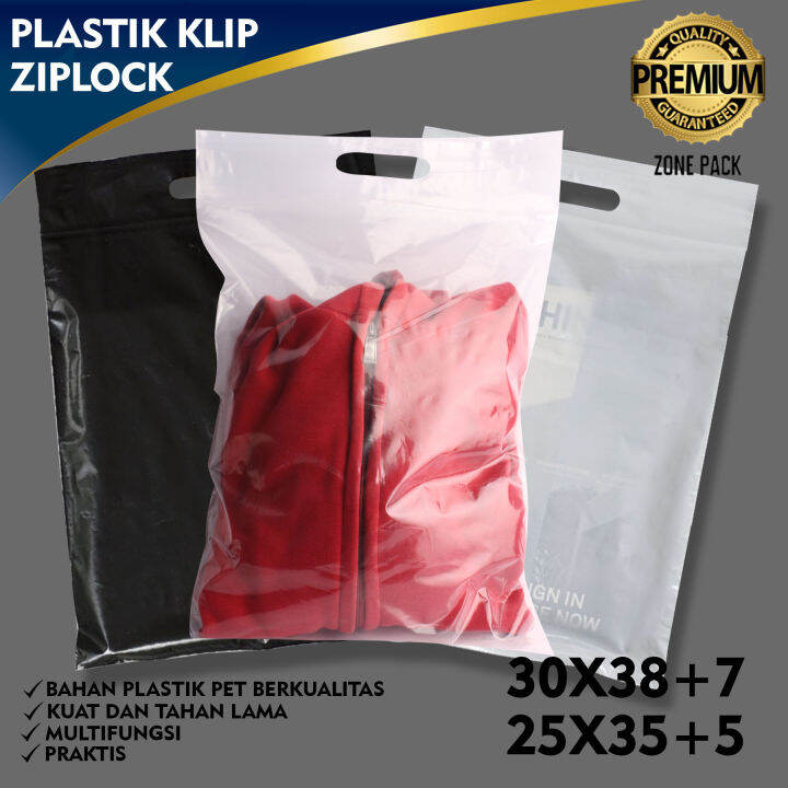 [10 PCS] Plastik Klip Ziplock | Plastik Plong Cetik Ziplock Laundry | Ziplock Packing Baju ...
