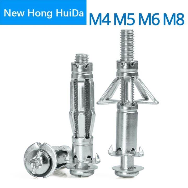 M4 M5 M6 M8 Hollow Wall Anchors Gypsum Board Expansion Screw Aircraft ...
