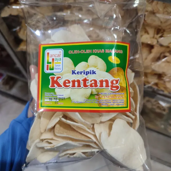 Kripik Kentang Lancar Jaya khas Malang | Lazada Indonesia