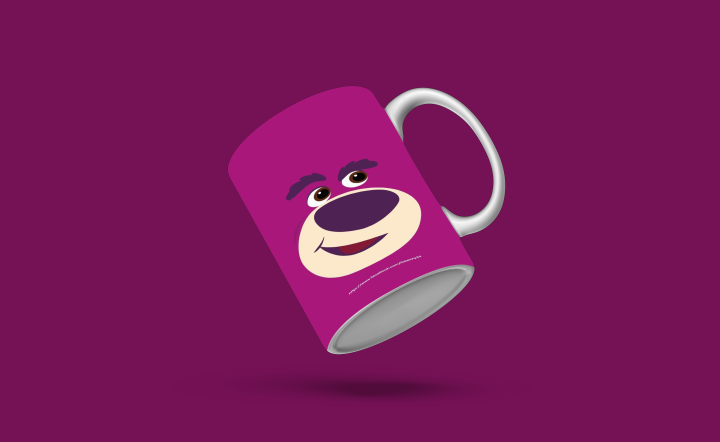 (M05) GELAS MUG CUSTOM MOTIF KARTUN LUCU bisa pakai NAMA dan DESAIN ...