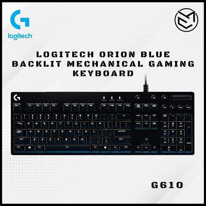 Logitech G610 Orion Blue/Red Backlit Mechanical Gaming Keyboard | Lazada PH