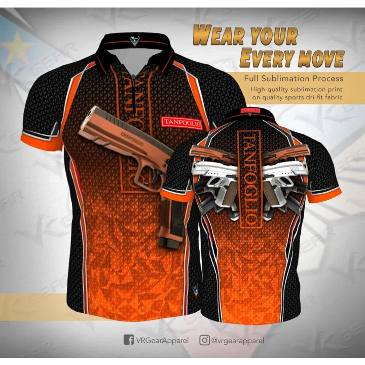 Tanfoglio 2 Full Sublimation Polo Shirt | Lazada PH