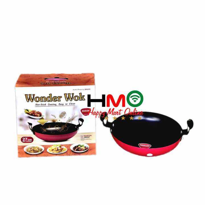 Wajan Goreng Penggorengan Teflon Maspion Wonder Wok 27CM Maspion Jawa ...