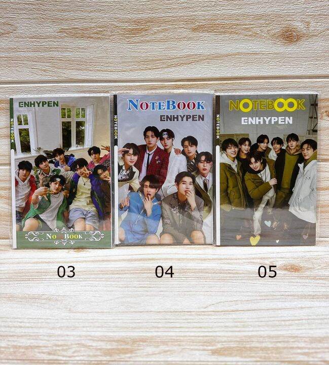 ENHYPEN NOTEBOOK 60 PAGES (30 LEAVES) | Lazada PH