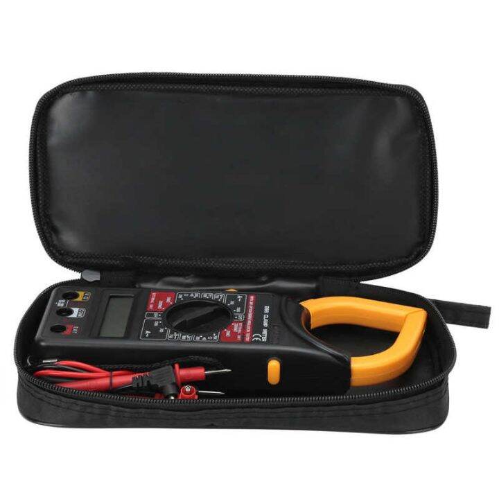Digital Clamp Meter Handheld Ammeter Voltmeter Electronic Multimeter Measuring Tool DT‑266 ...